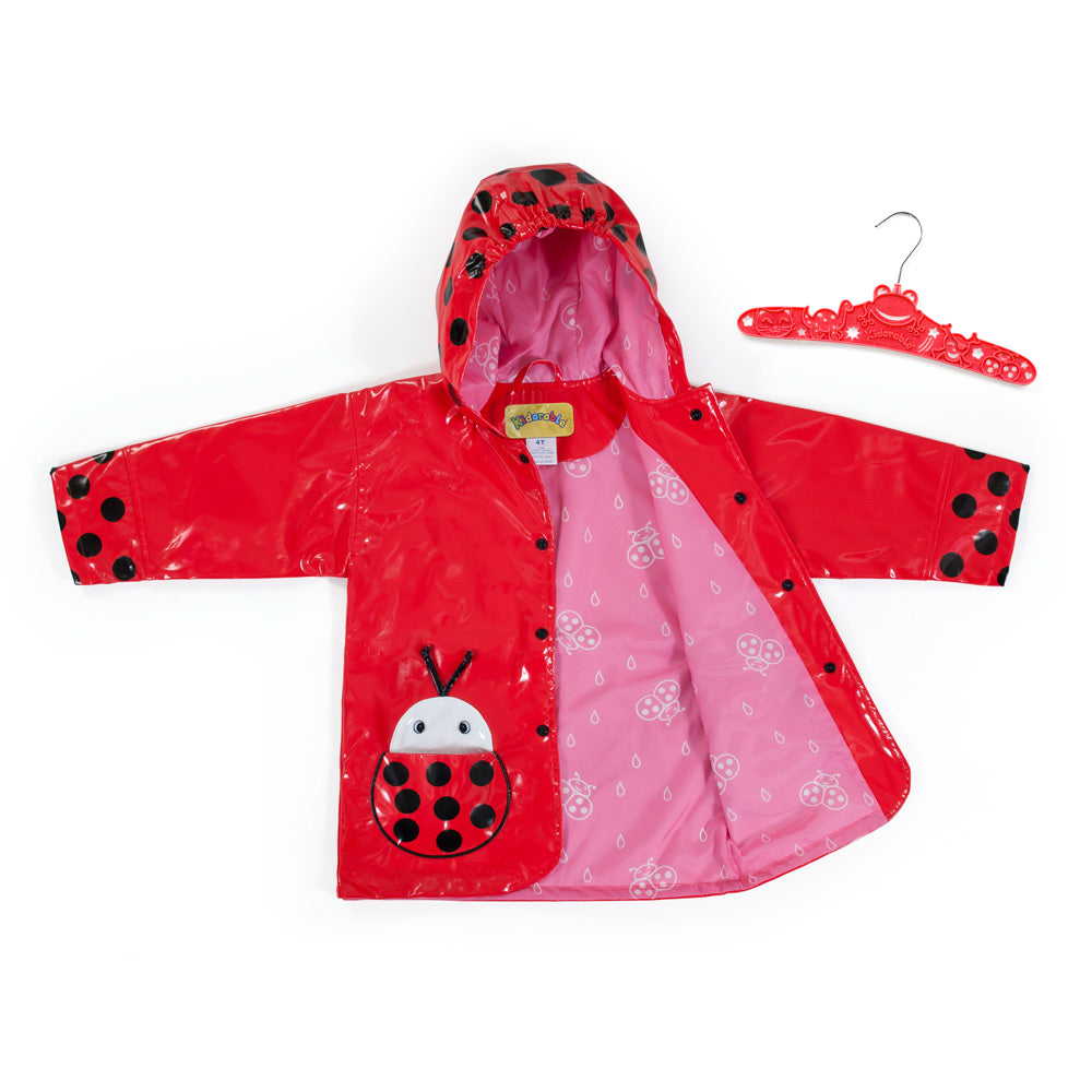 Ladybug Kids Waterproof Rain Coats in Lincolnwood, IL-Kidorable | Kidorable